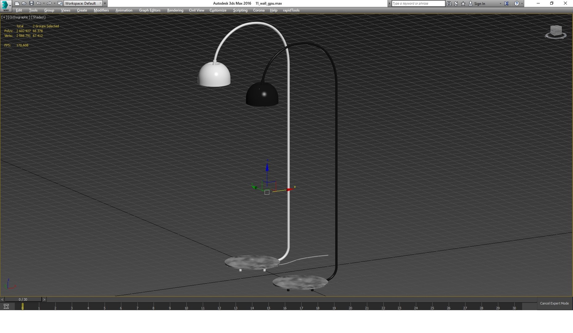 Zero Bob Floor Lamp 3D - TurboSquid 2100120