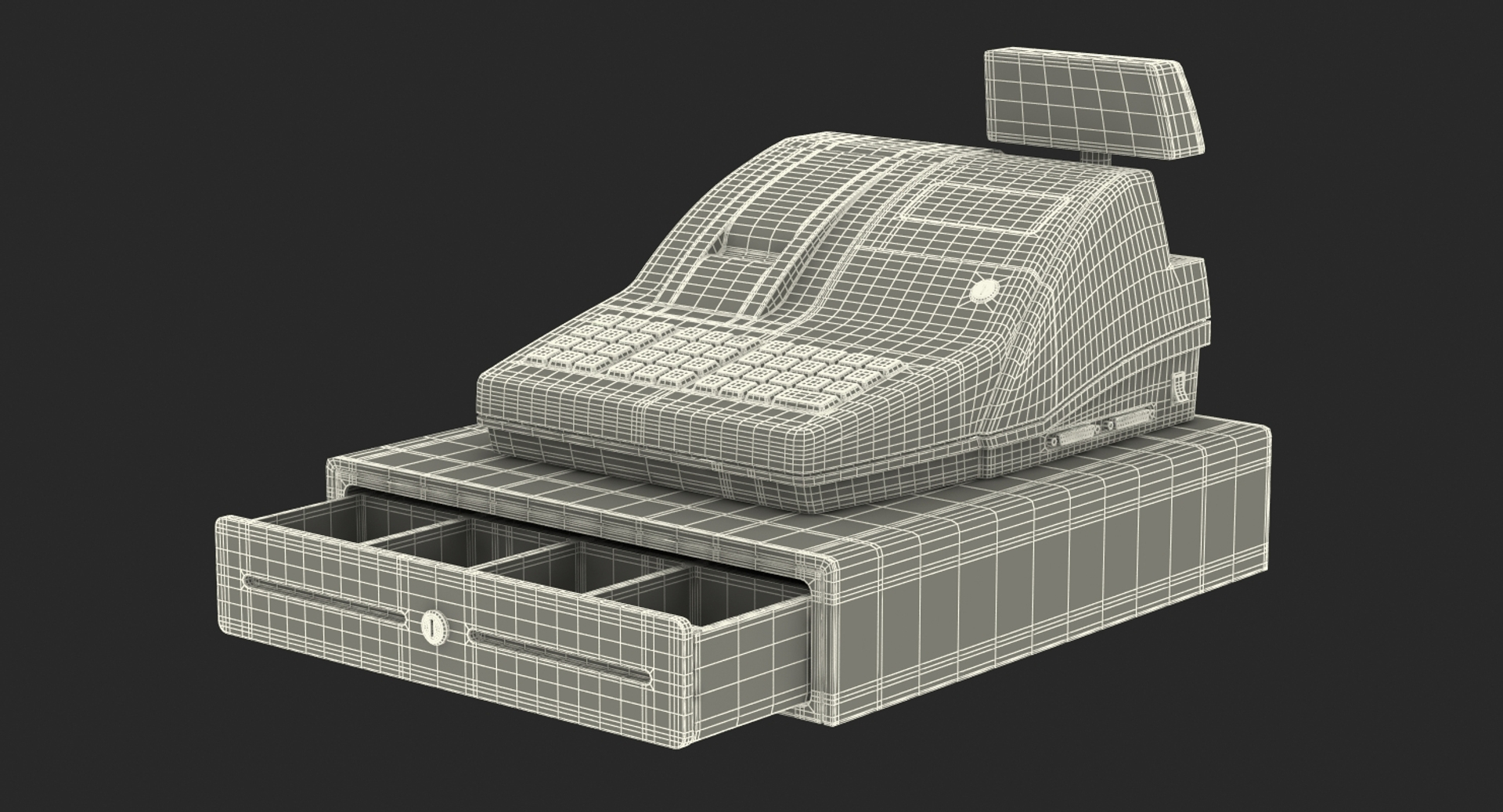 3D Cash Register Generic - TurboSquid 1208168