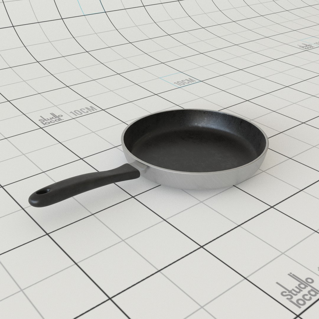 Frying Pan 3D Model - TurboSquid 1207956