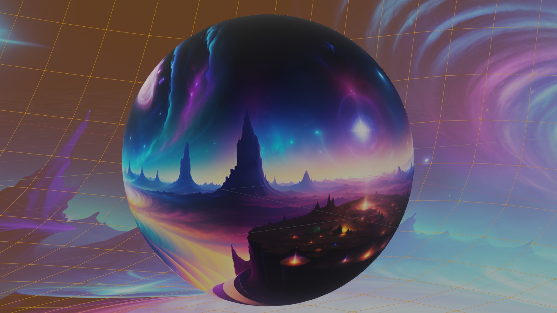 3D Panoramic Sky SET - Celestial Odyssey 03 - 3D Mesh And Sphere - TurboSquid 2182692