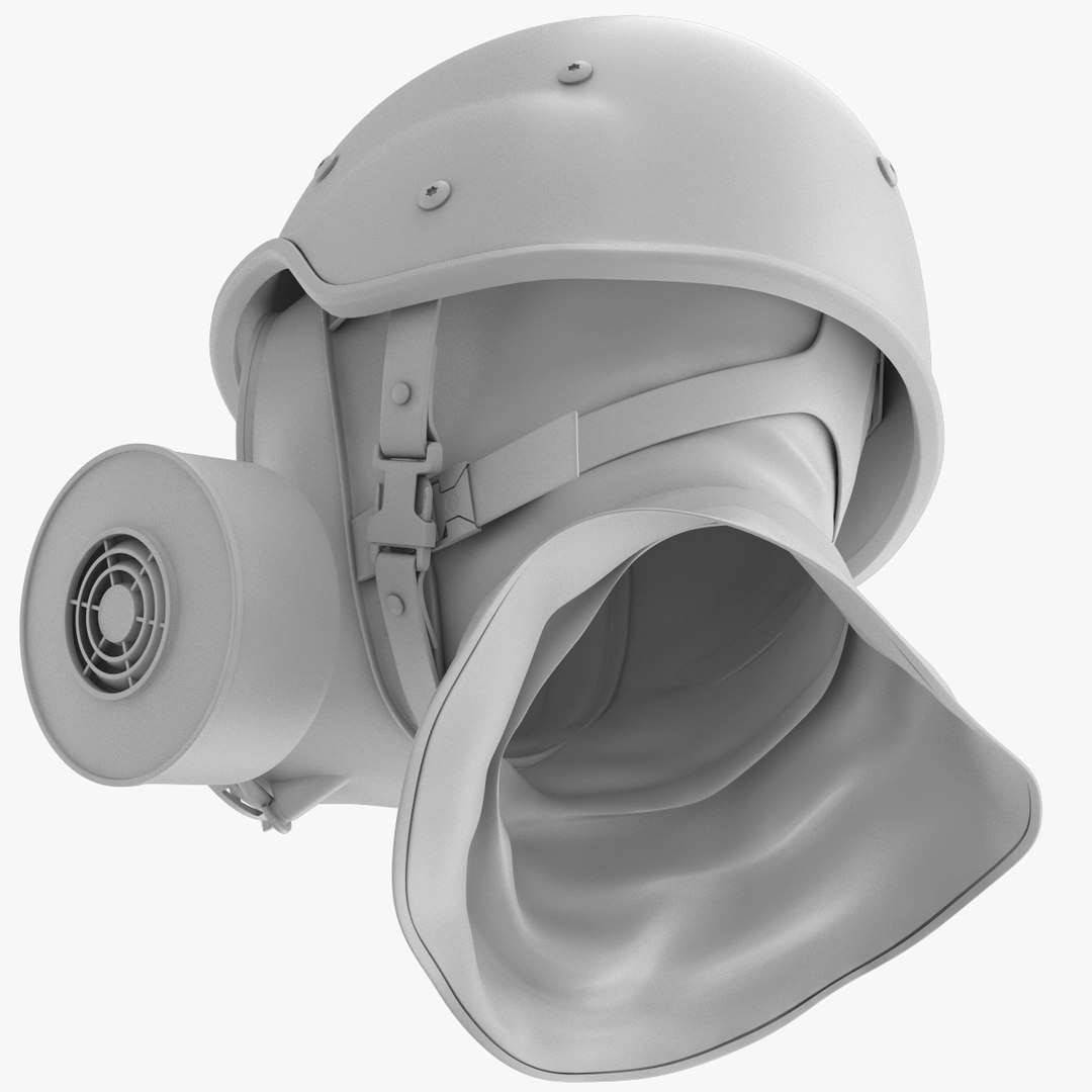 3D army s10 gas mask - TurboSquid 1264273