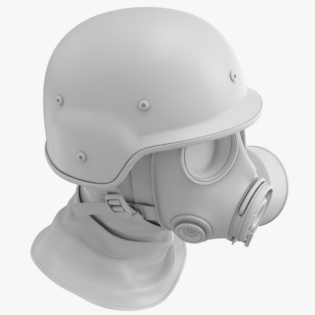 3D army s10 gas mask - TurboSquid 1264273