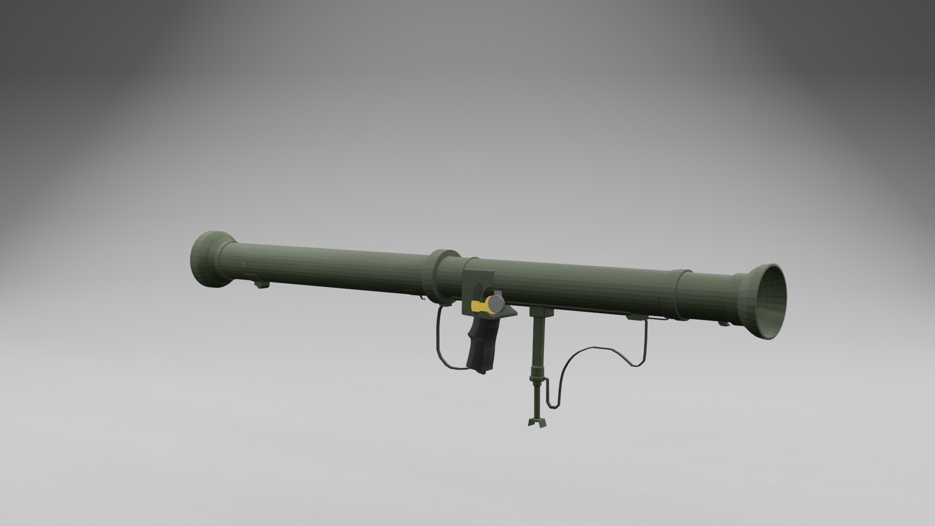 Bazooka M20 3D Model - TurboSquid 2192648