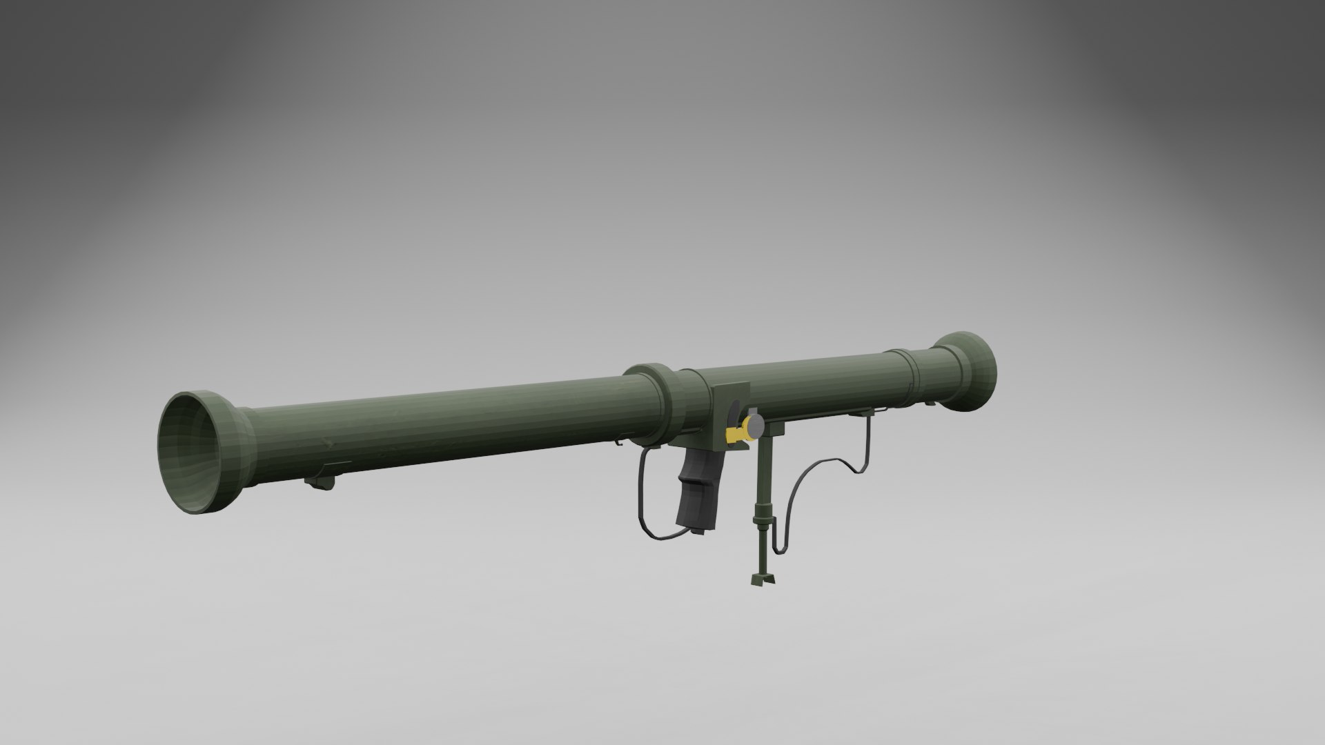 Bazooka M20 3D Model - TurboSquid 2192648