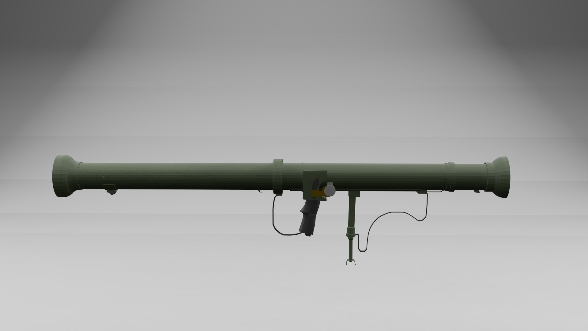 Bazooka M20 3D Model - TurboSquid 2192648