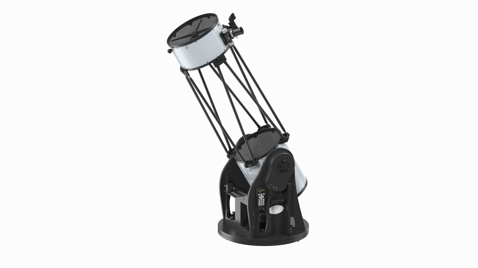 Truss Tube Dobsonian Telescope 3D Model - TurboSquid 1622039