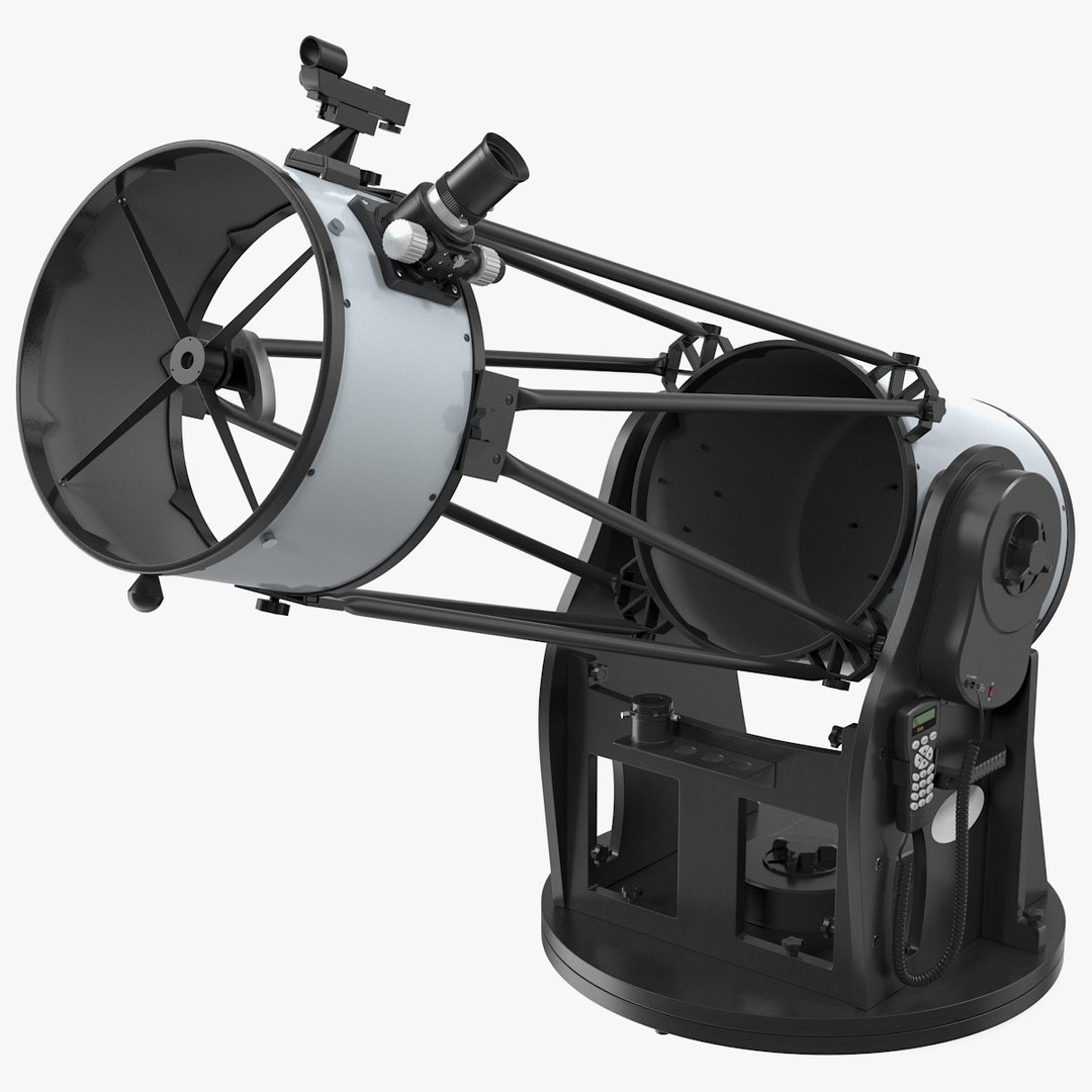 Truss tube dobsonian telescope 3D model - TurboSquid 1622039