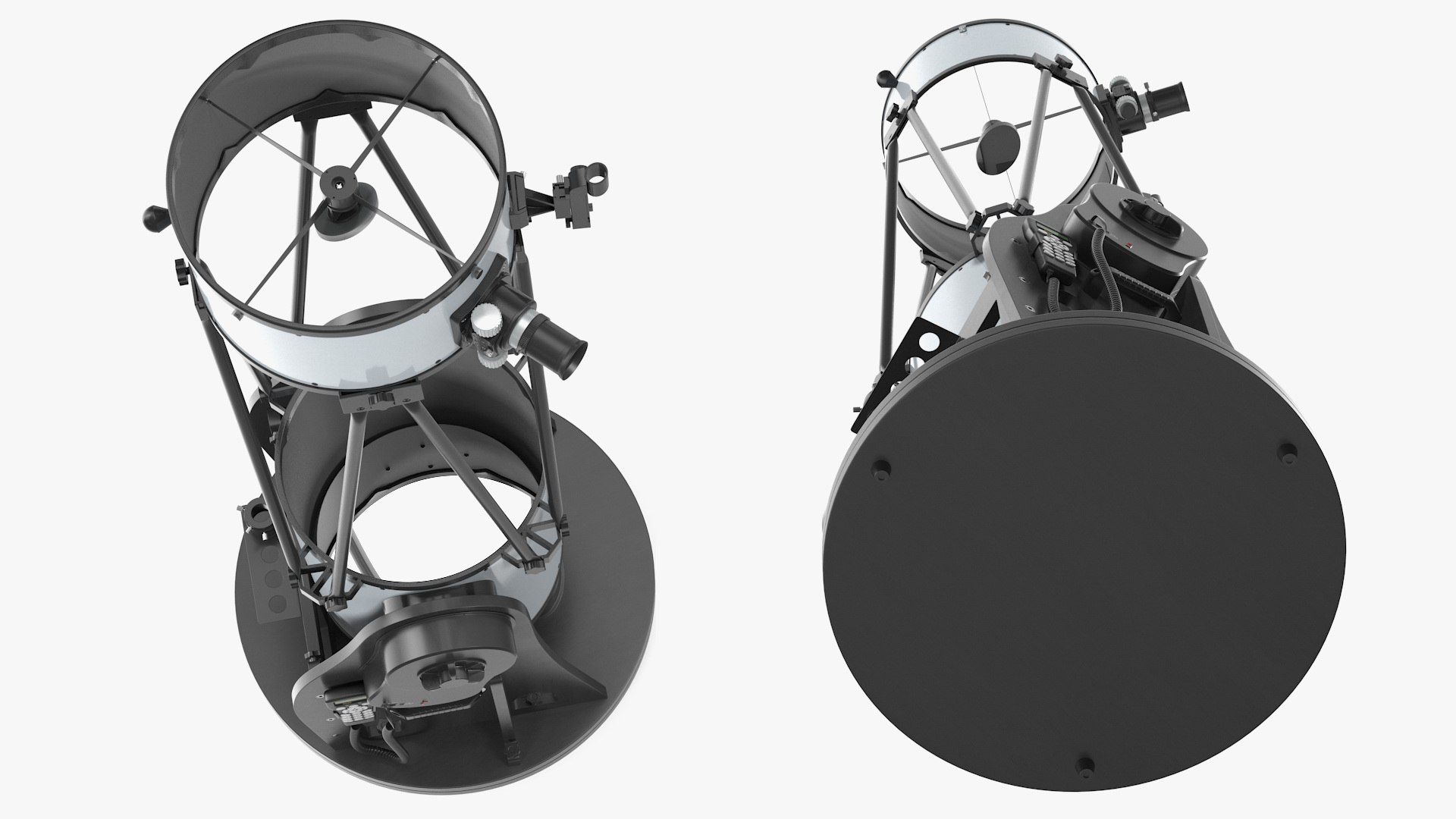 Truss Tube Dobsonian Telescope 3D Model - TurboSquid 1622039
