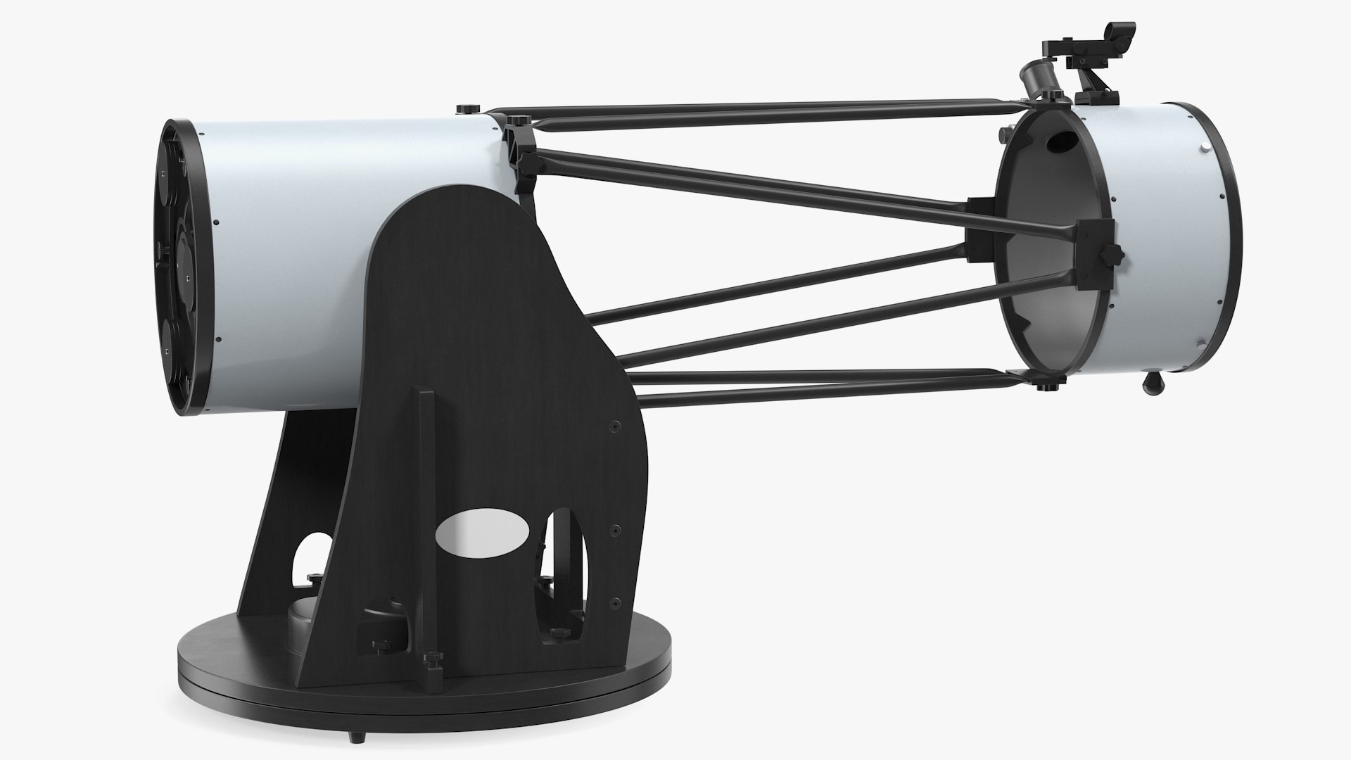 Truss Tube Dobsonian Telescope 3D Model - TurboSquid 1622039