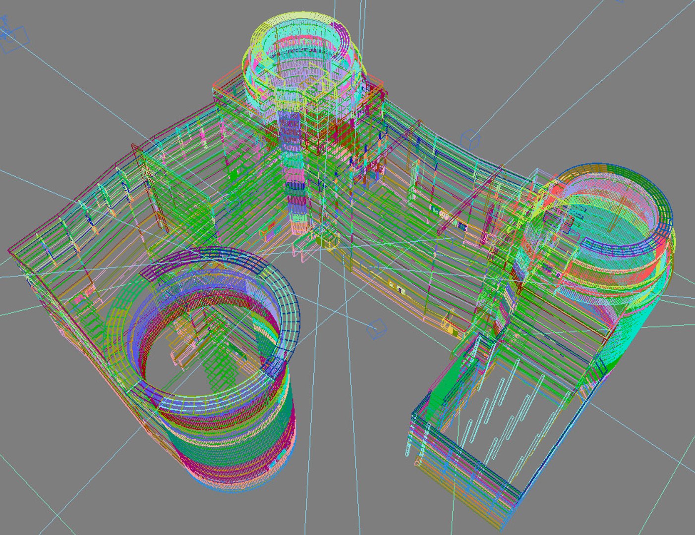 3d model urban building