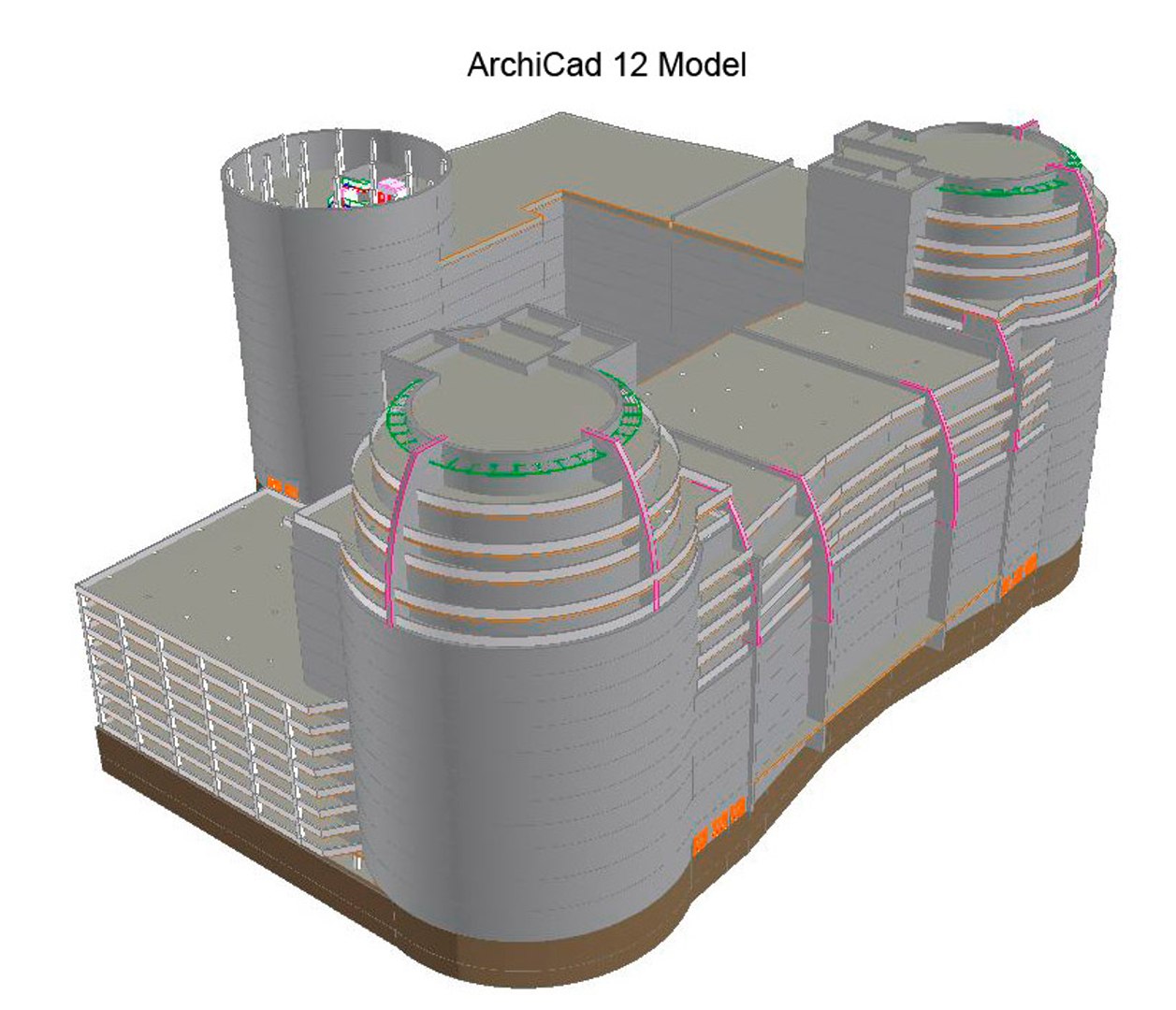 3d model urban building