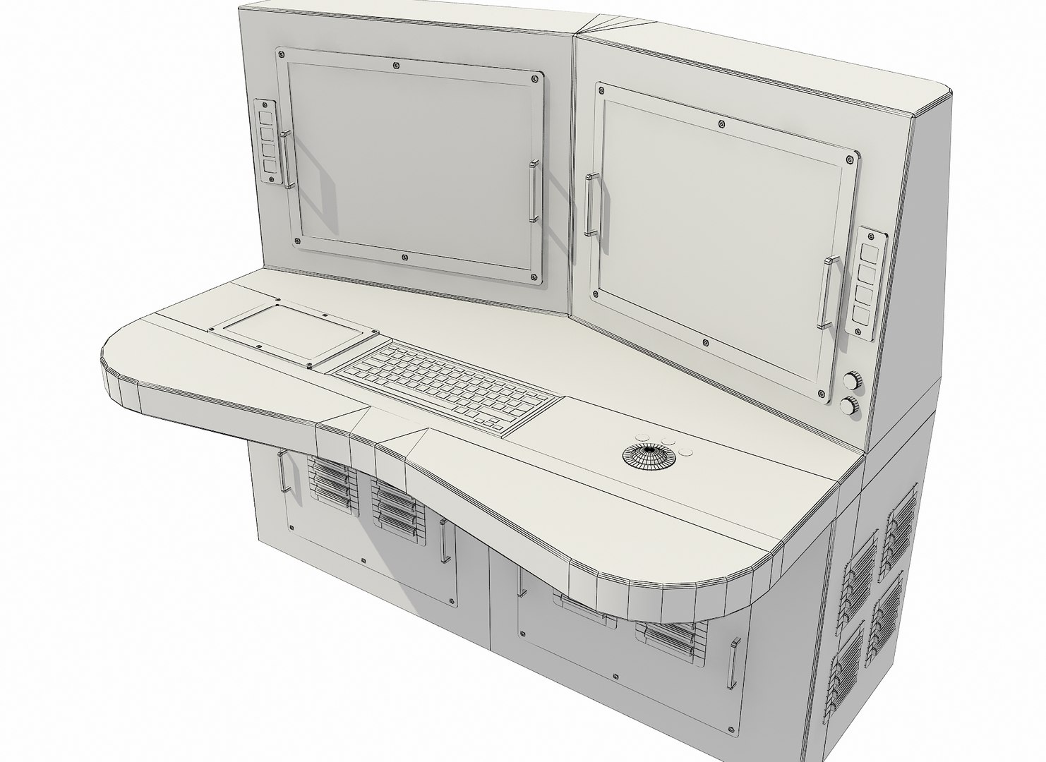 3D Model Operation Command Center - TurboSquid 1561166