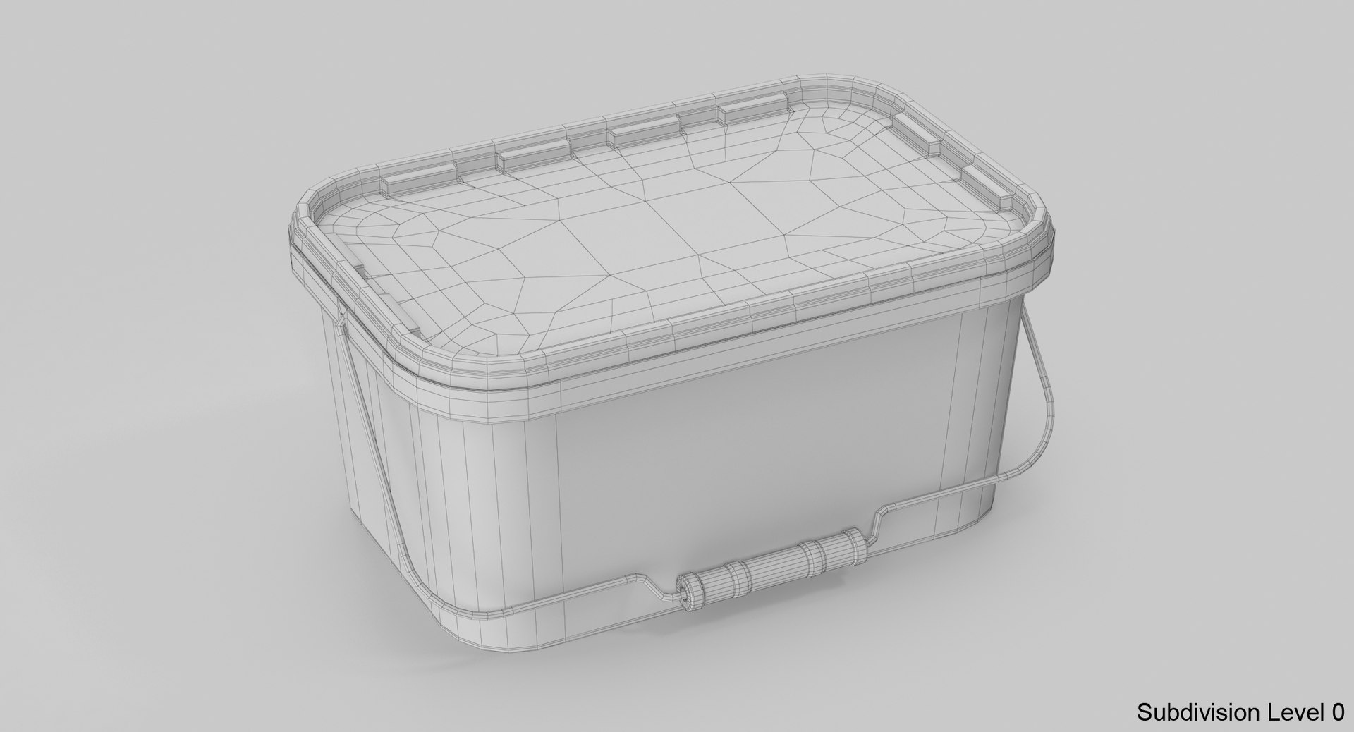 3D Plastic Bucket - TurboSquid 1558882