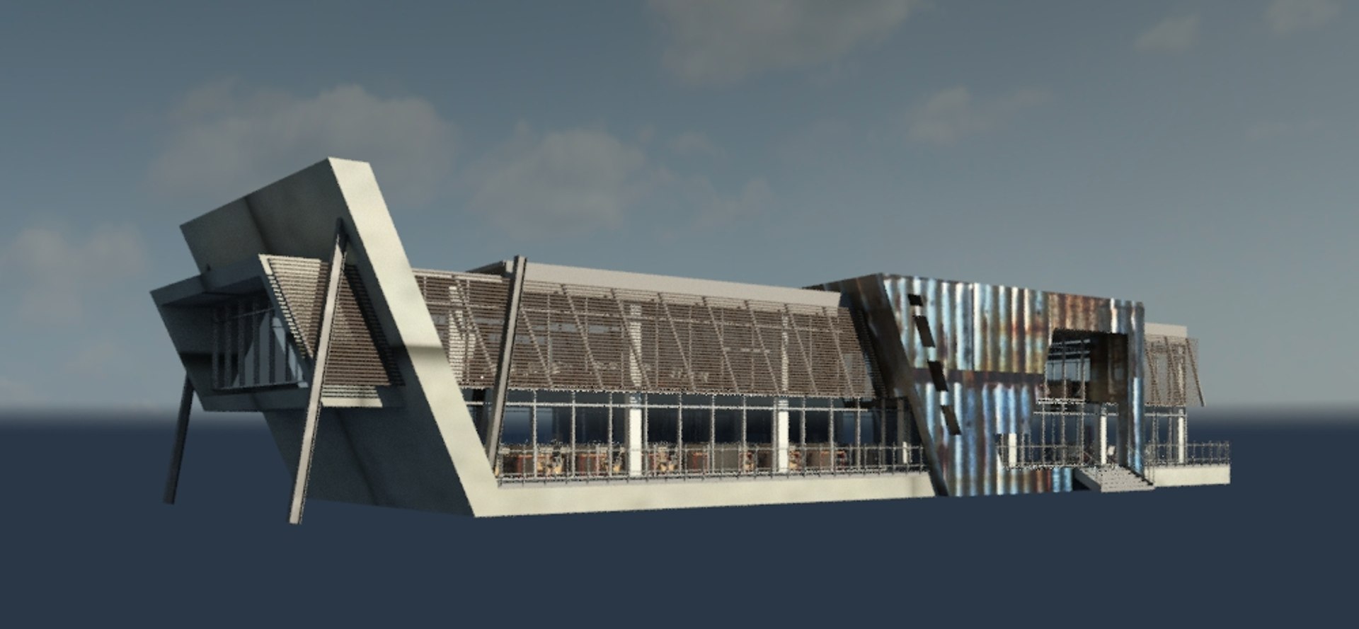 office building 3d model