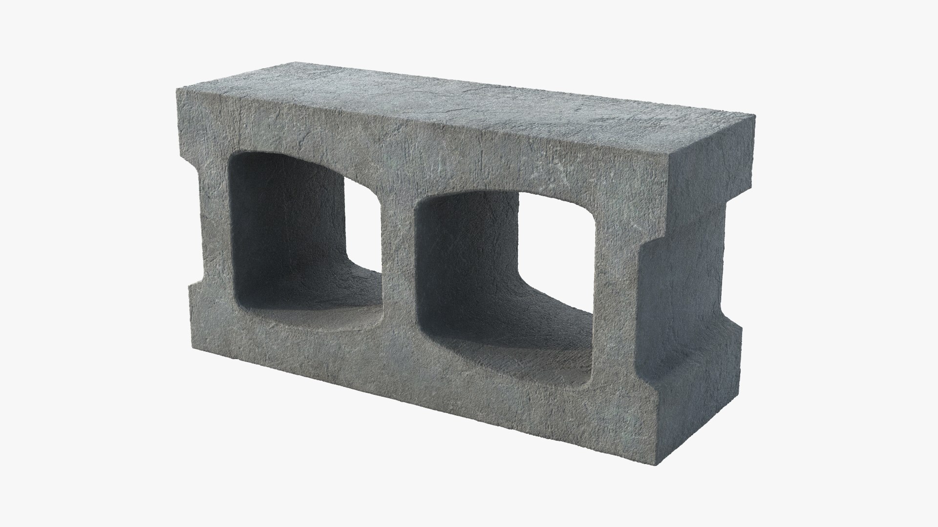 3D Cinder Block HD Model - TurboSquid 1814873