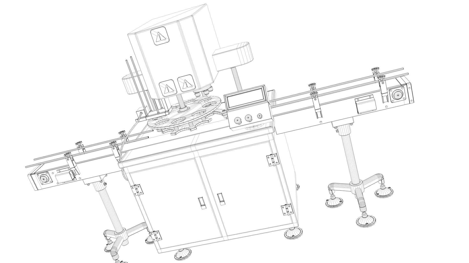 3D Cover Packing Machine - TurboSquid 2294076
