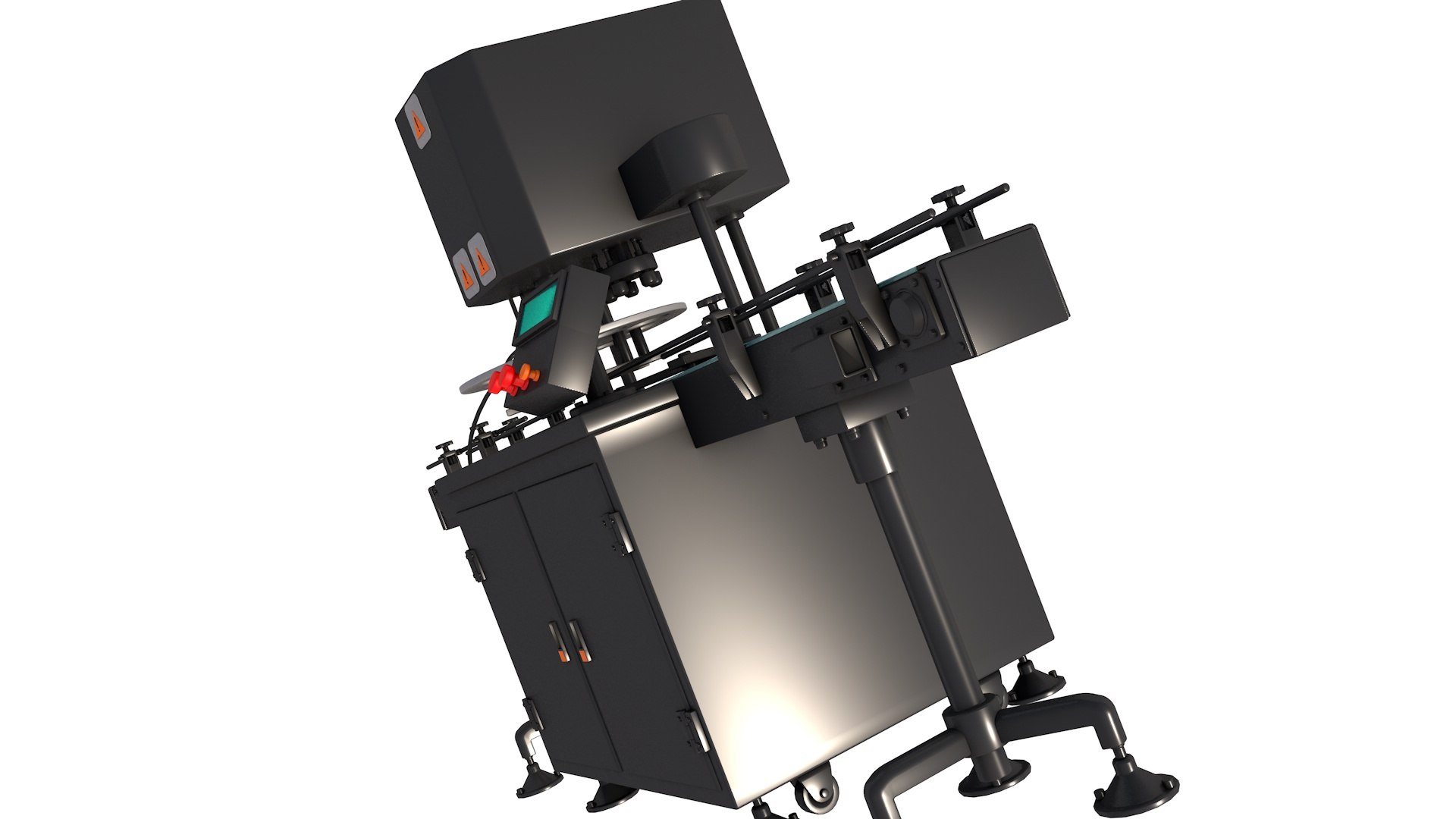 3D Cover Packing Machine - TurboSquid 2294076