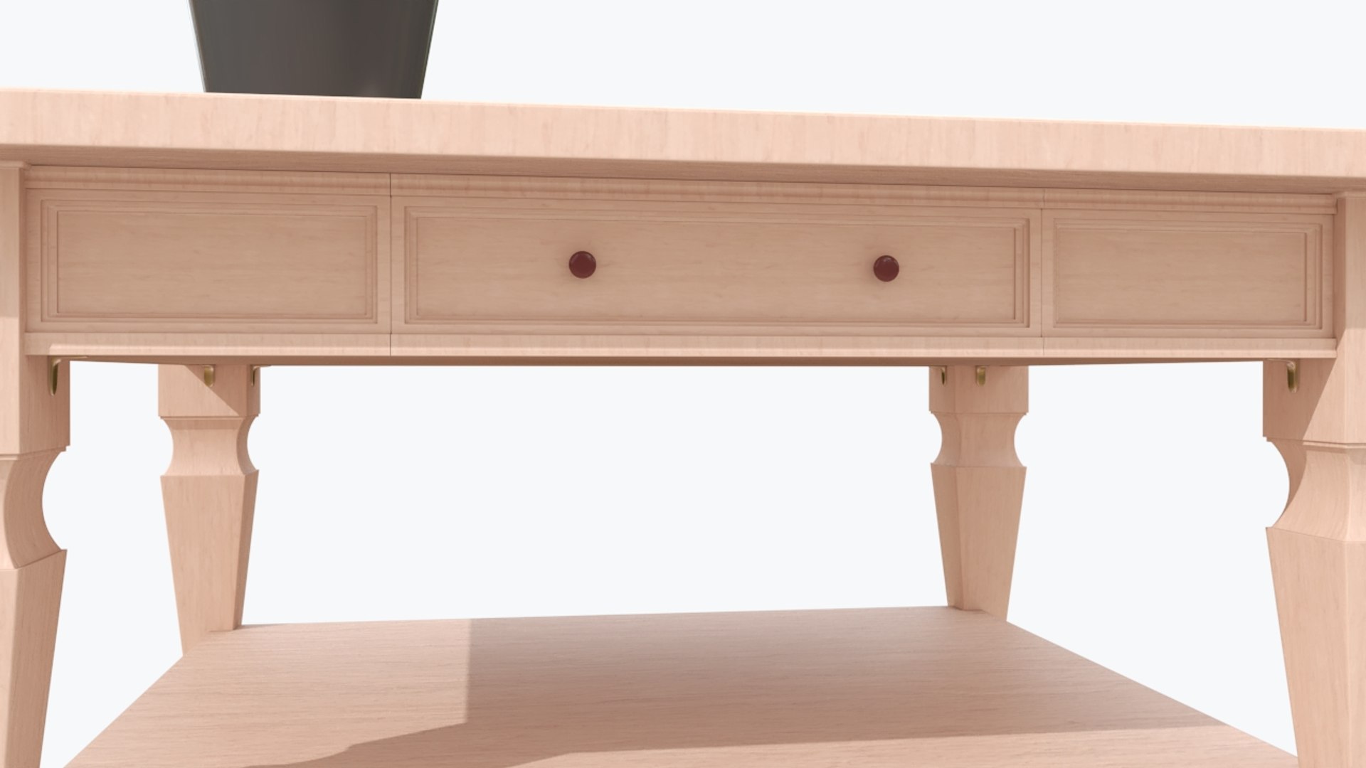 Center wood table 3D model - TurboSquid 1467281