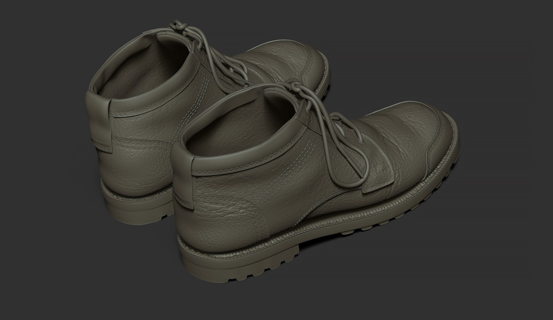 3D Realistic Boots - TurboSquid 1744870