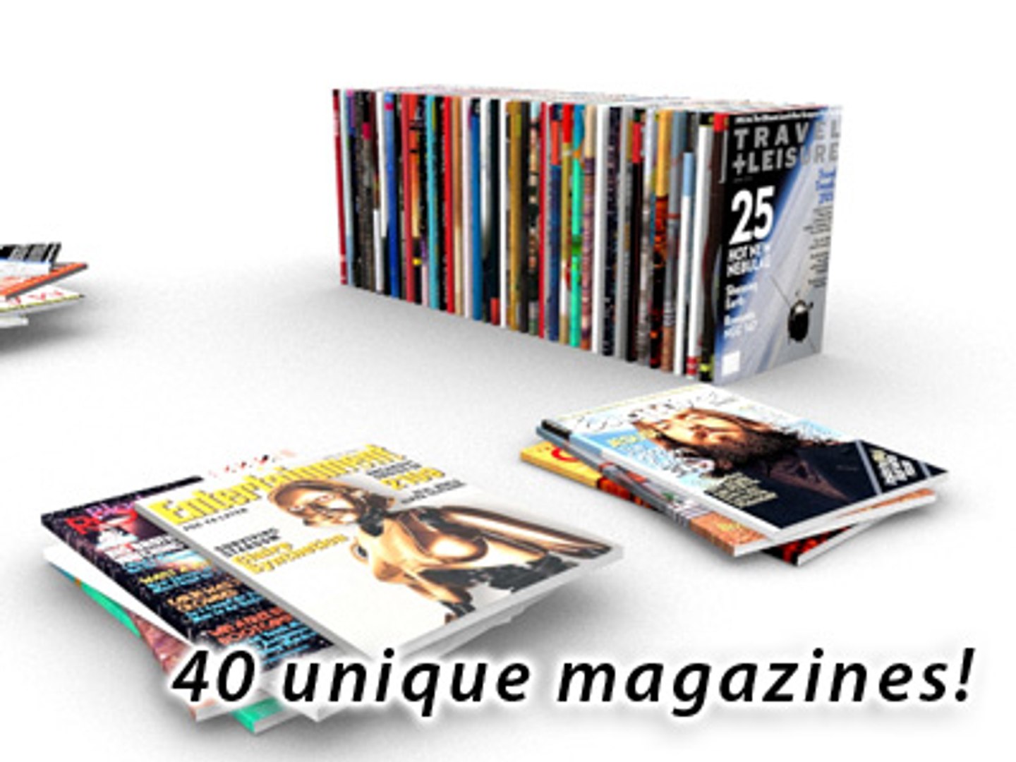 populate unique magazines 40 3ds