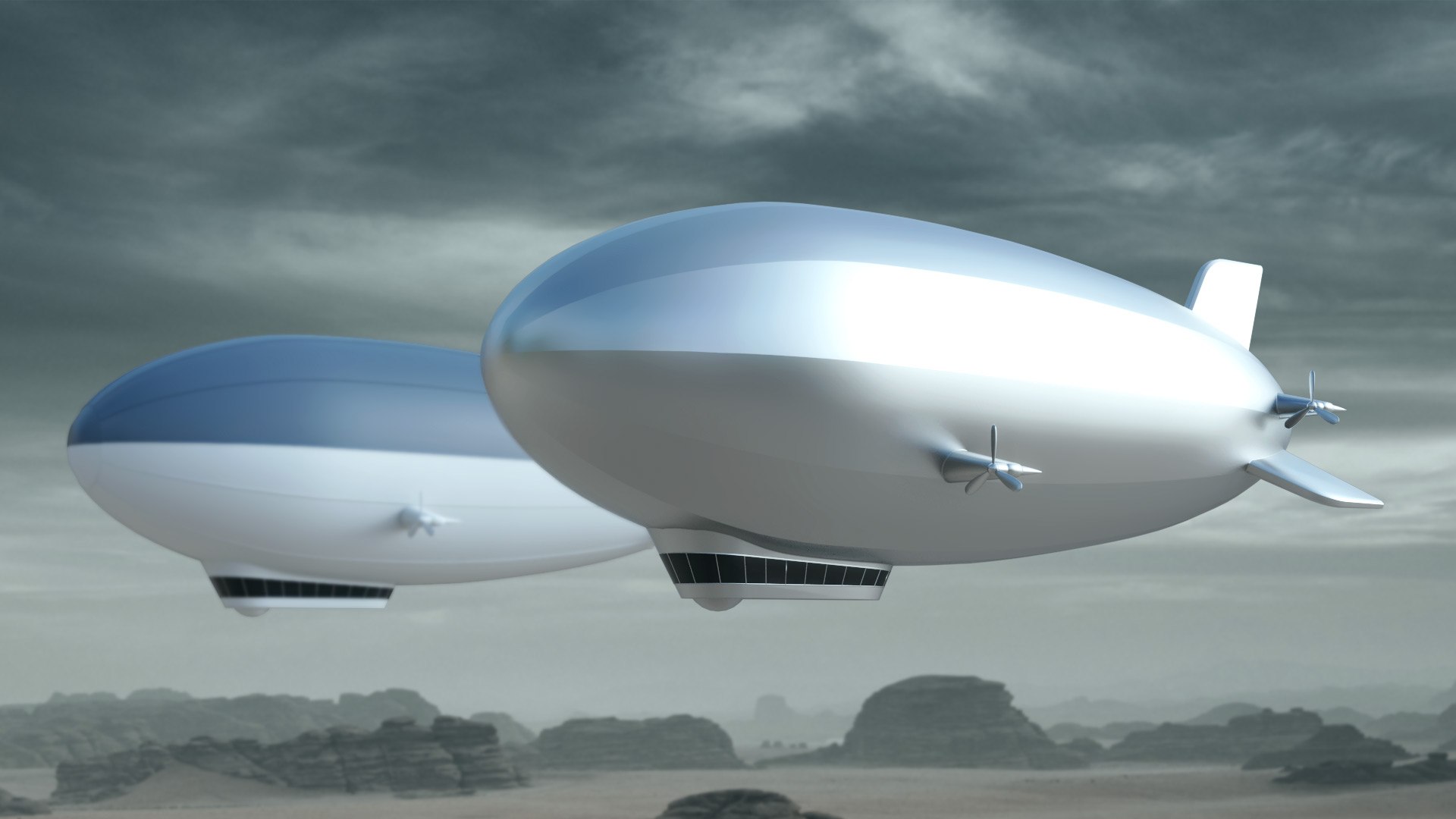 3D Blimps - TurboSquid 2258072
