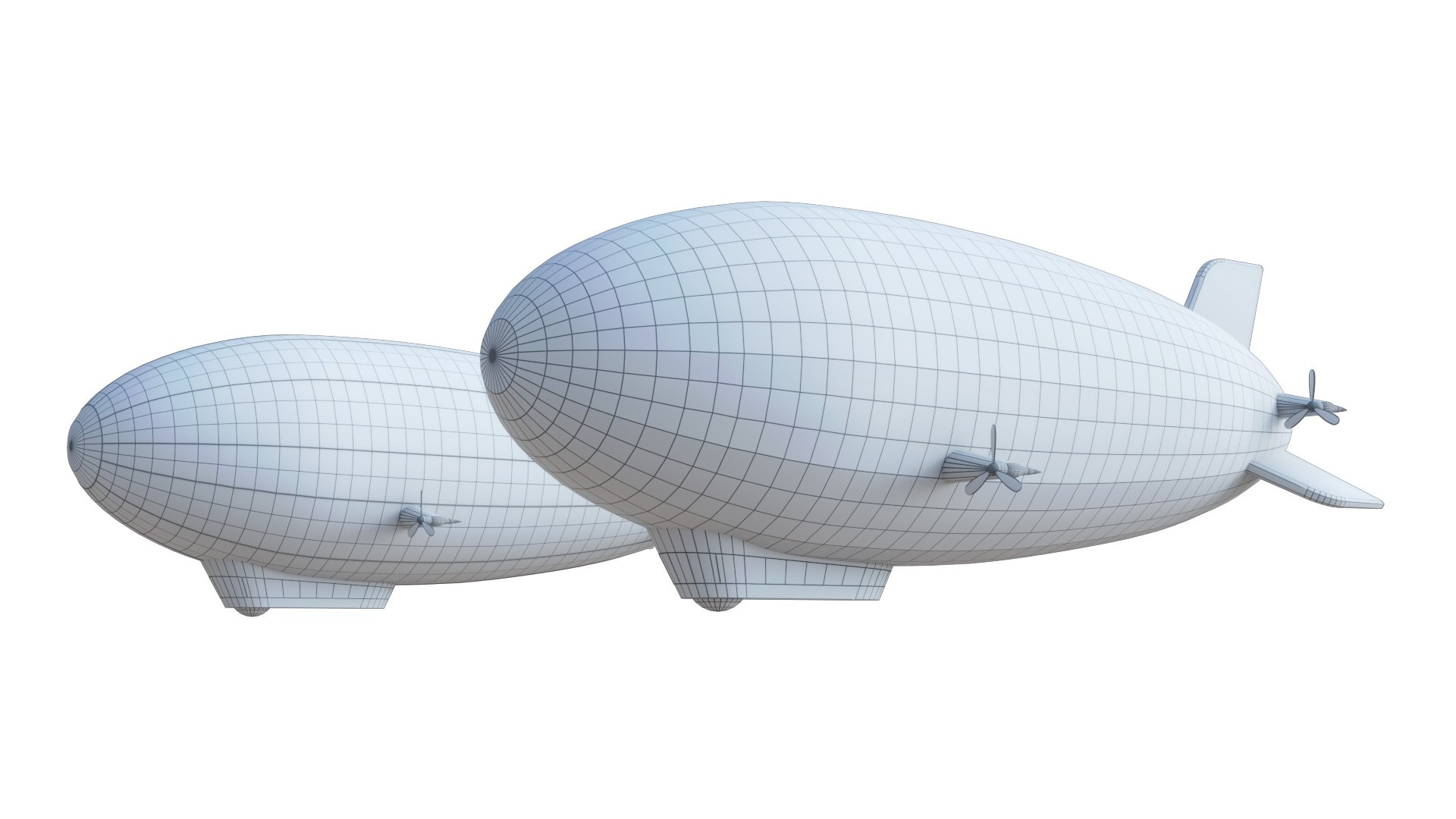 3D Blimps - TurboSquid 2258072