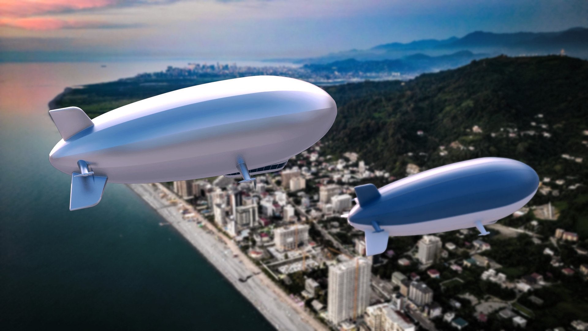 3D Blimps - TurboSquid 2258072