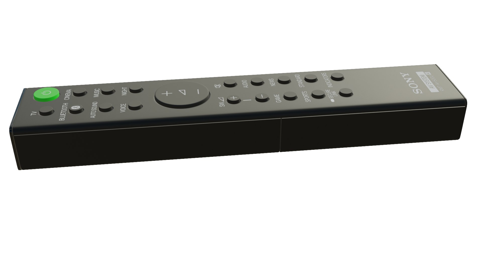 3D sony remote control model - TurboSquid 1894941