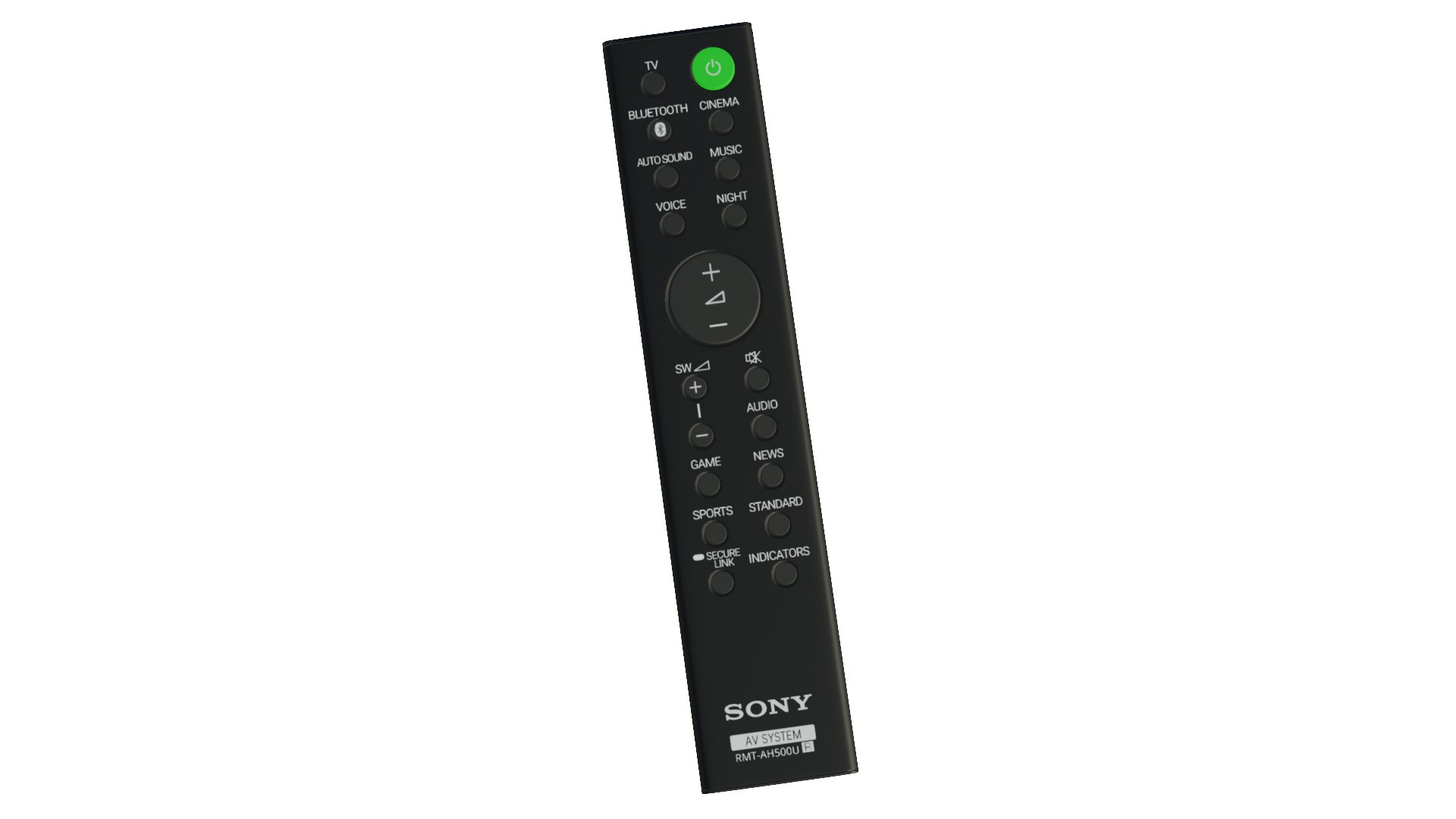 3D sony remote control model - TurboSquid 1894941