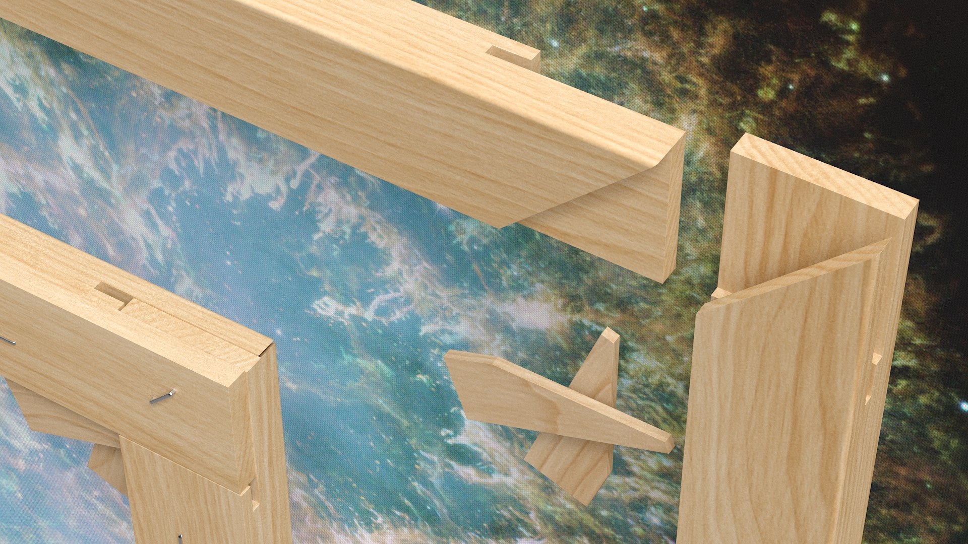 Canvas Print 1x1 3D Model - TurboSquid 2151376