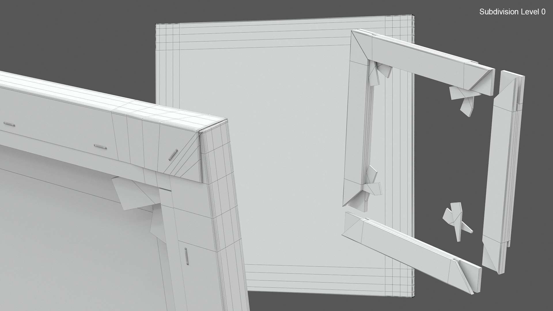 Canvas Print 1x1 3D Model - TurboSquid 2151376