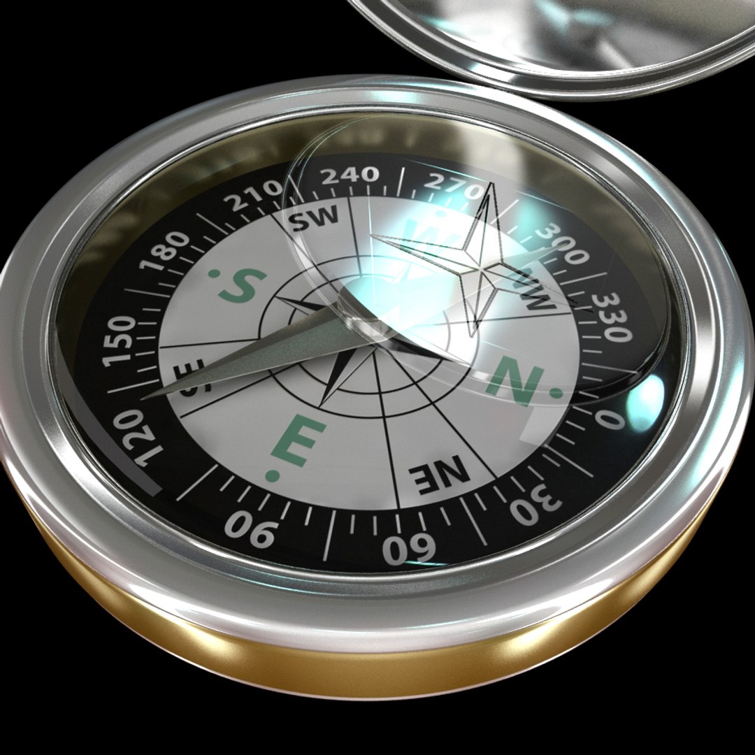 3D Model Compass - TurboSquid 498279