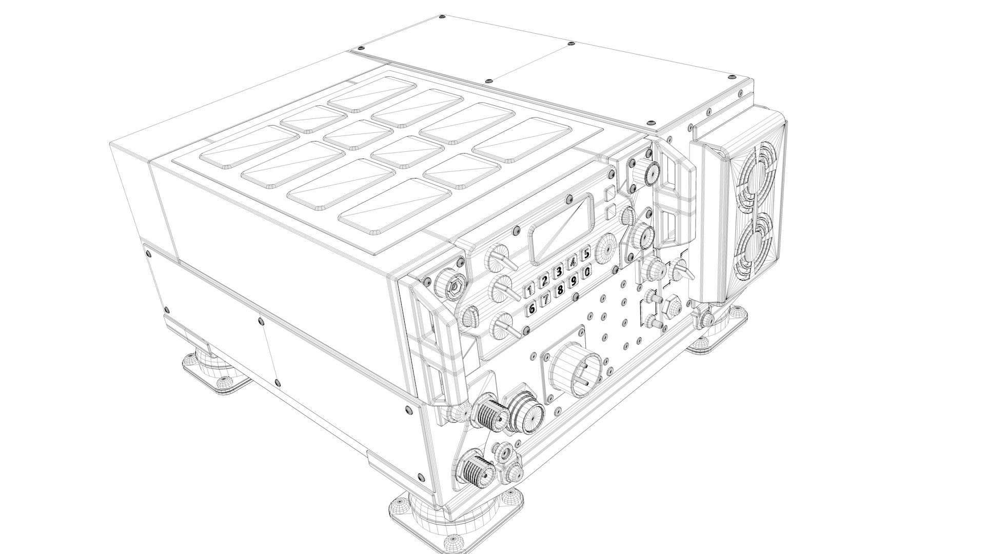 Tactical Radio 3D Model - TurboSquid 2037794