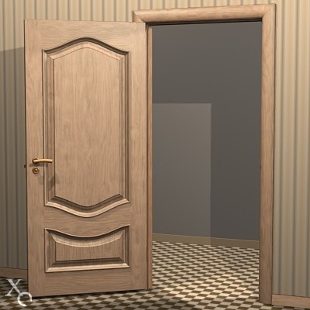 3d Interior Door Model