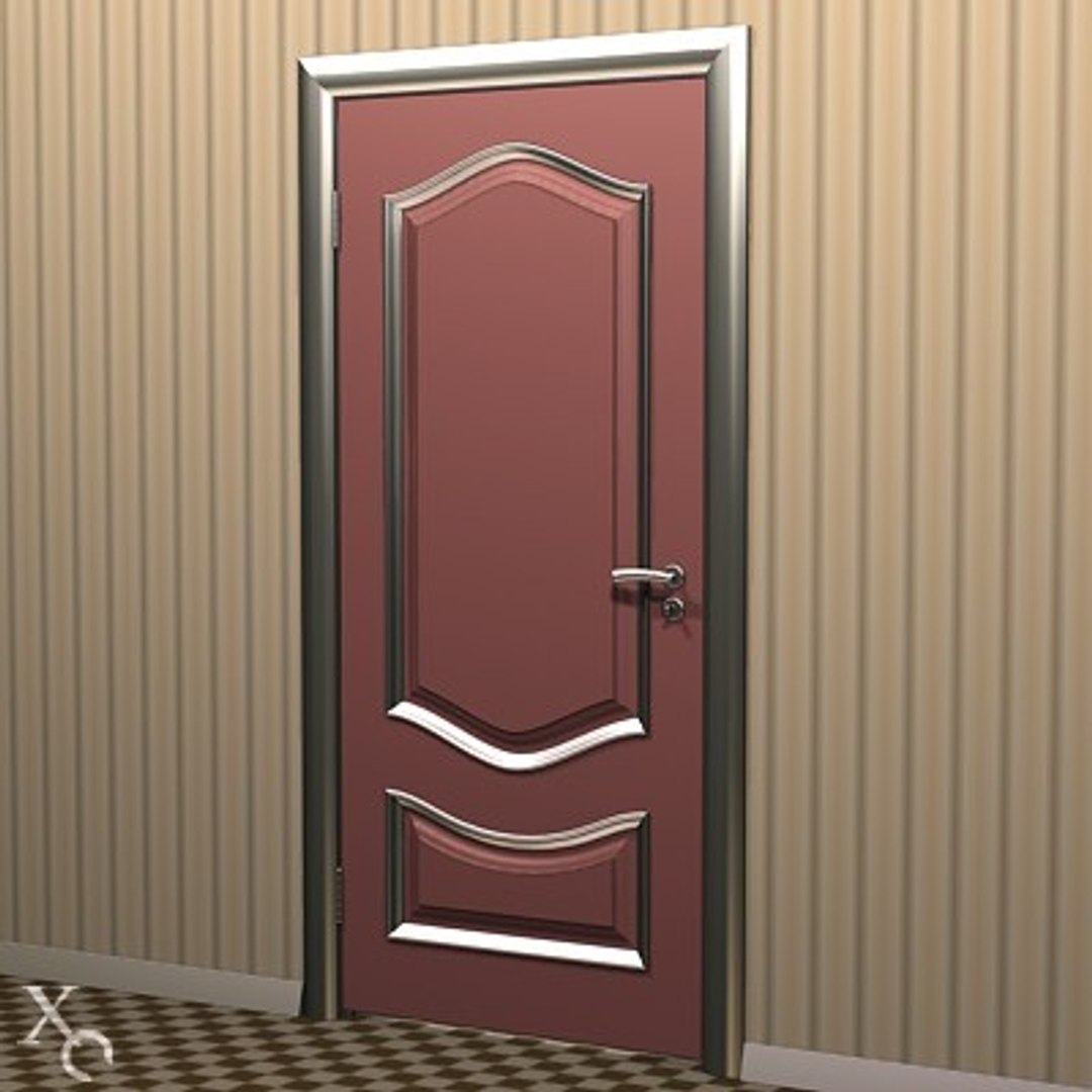 3d Interior Door Model