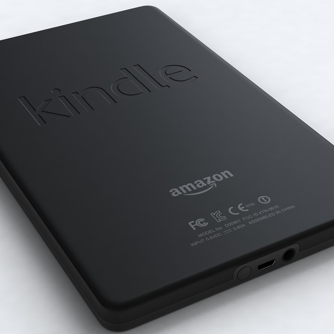 kindle pda 3d model