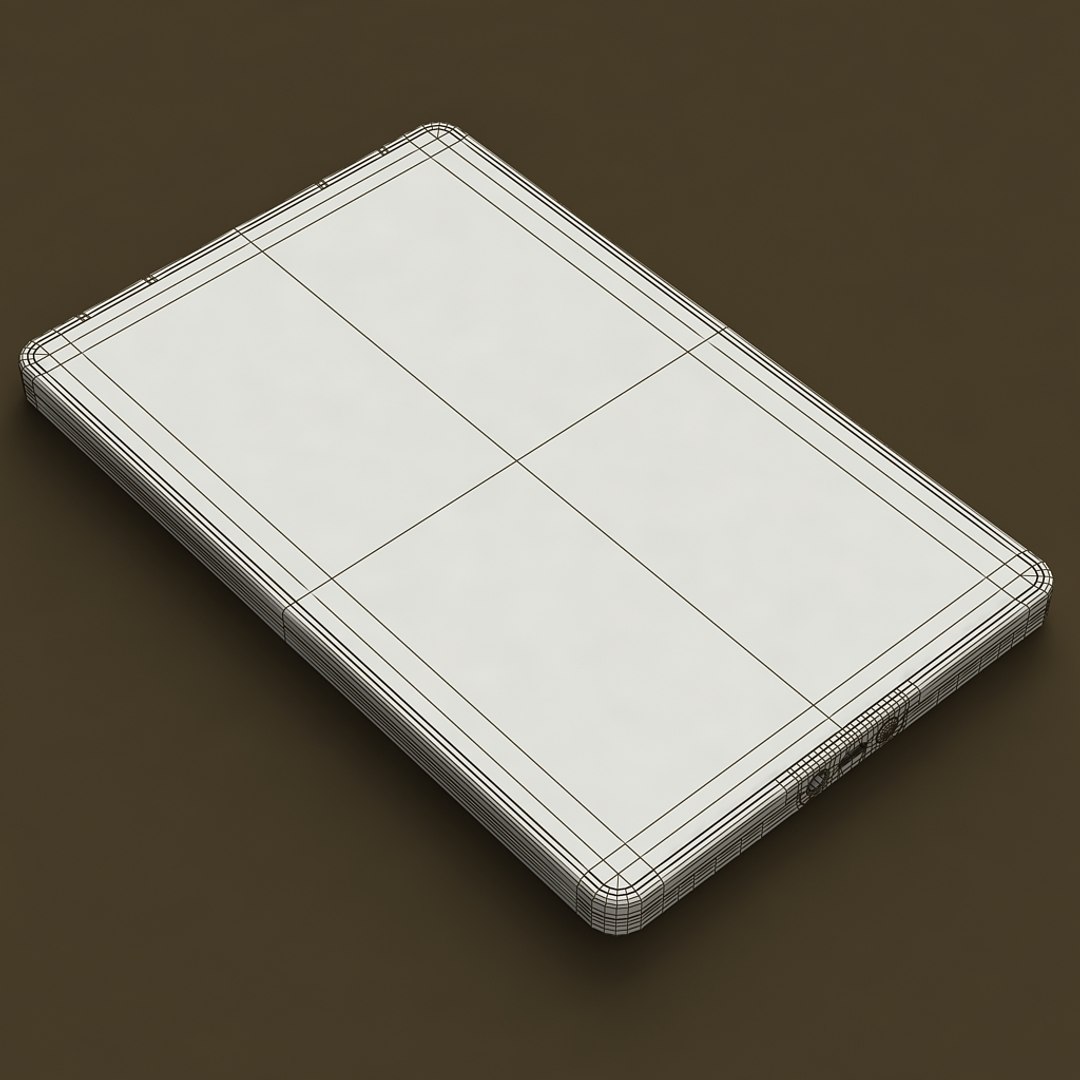 kindle pda 3d model