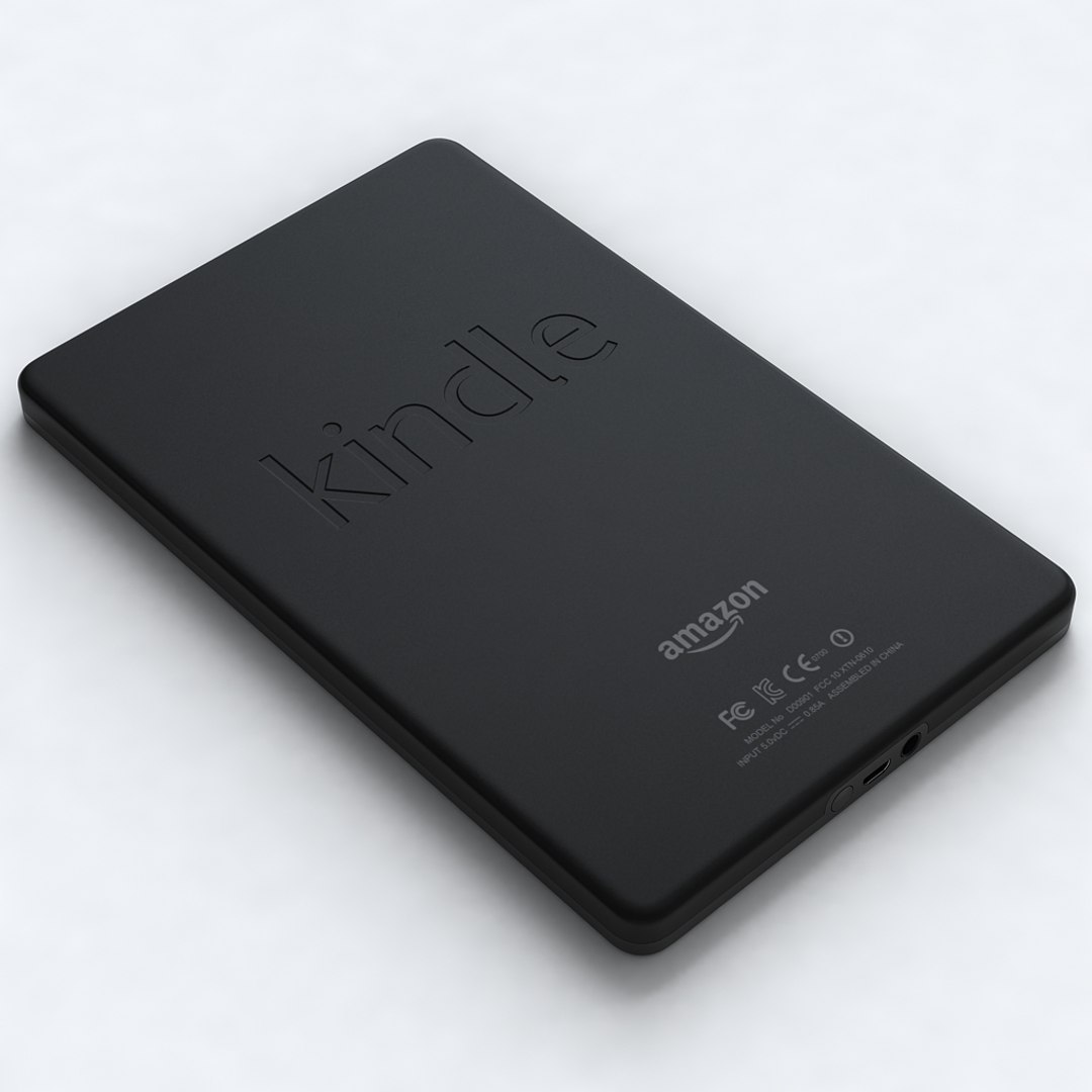 kindle pda 3d model