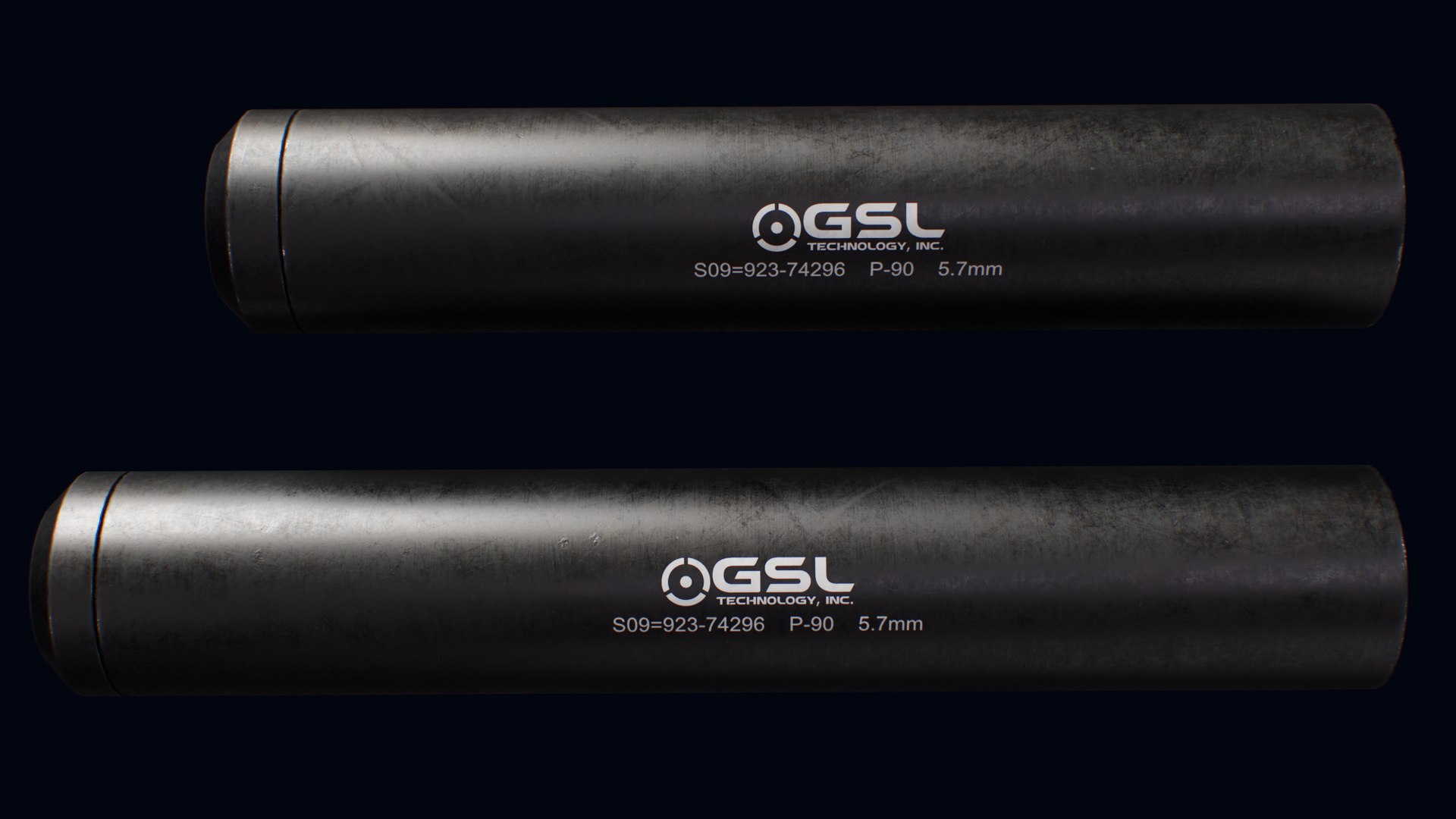 3D GSL Technology Suppressors - TurboSquid 2296952