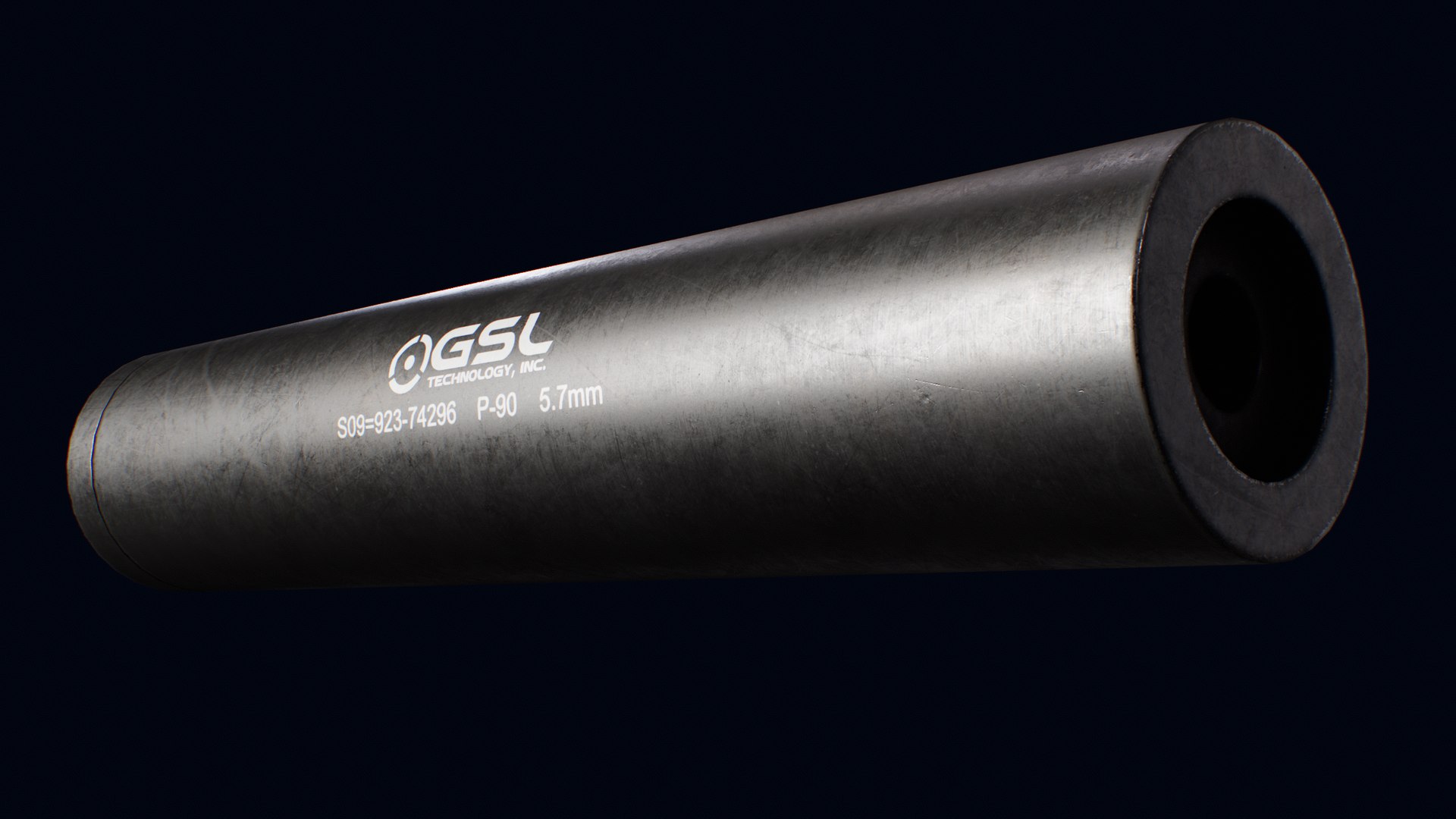 3D GSL Technology Suppressors - TurboSquid 2296952