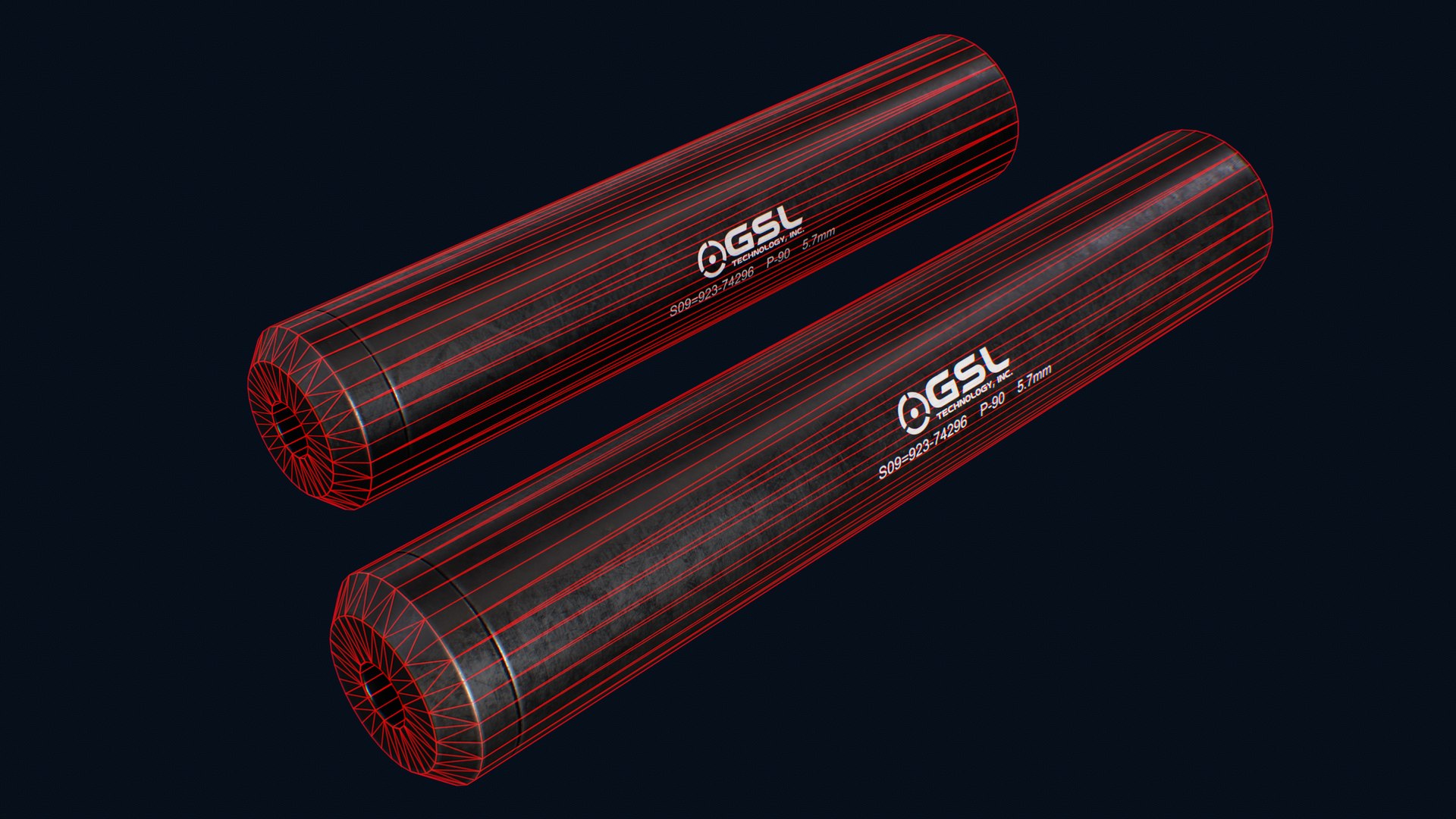 3D GSL Technology Suppressors - TurboSquid 2296952