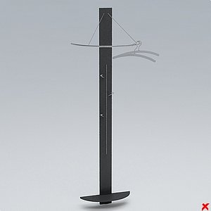 Free 3D Coat-Rack Models | TurboSquid