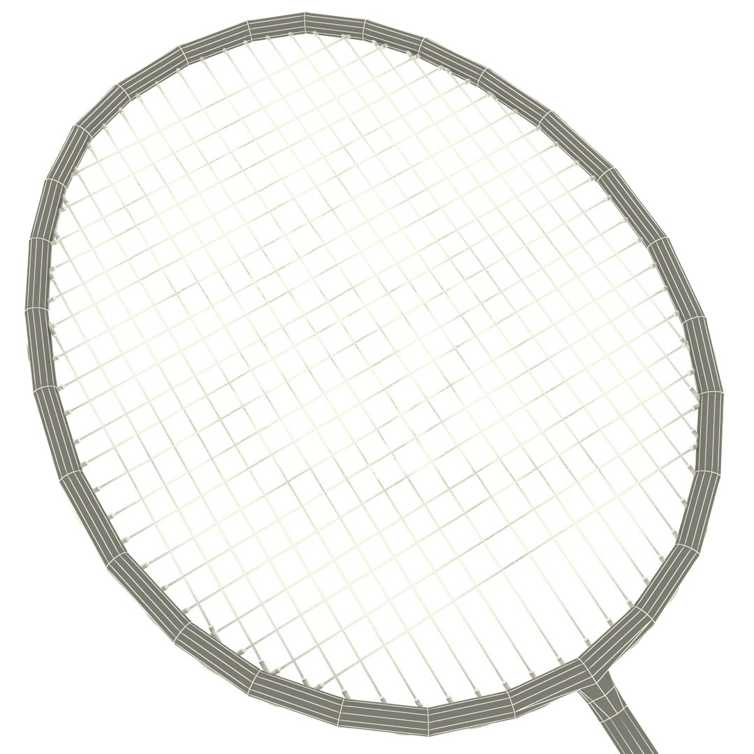 3D Model Badminton Racket - TurboSquid 576191