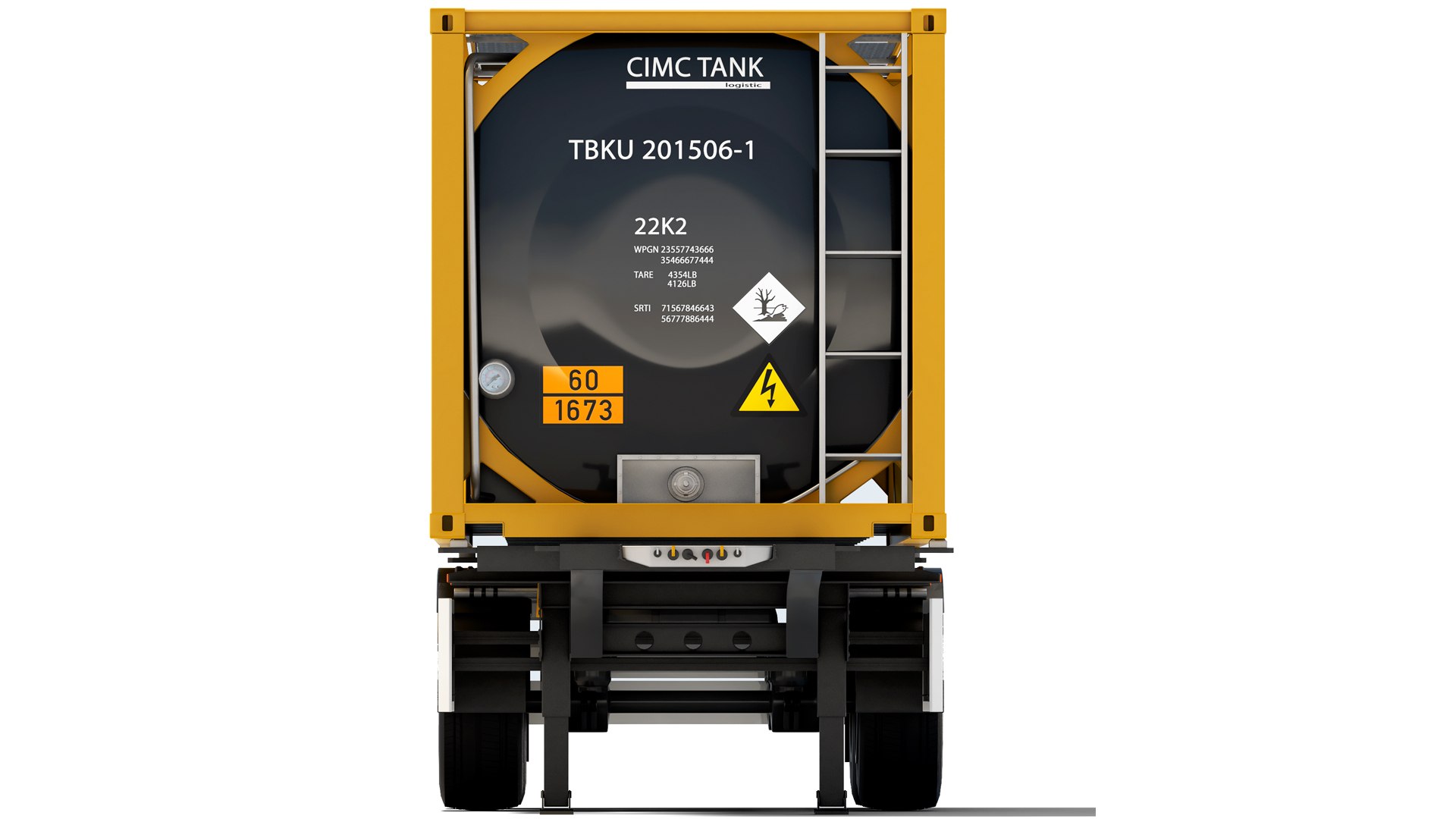Krone Box Liner EL20 Tank Container 2023 Model - TurboSquid 2215904