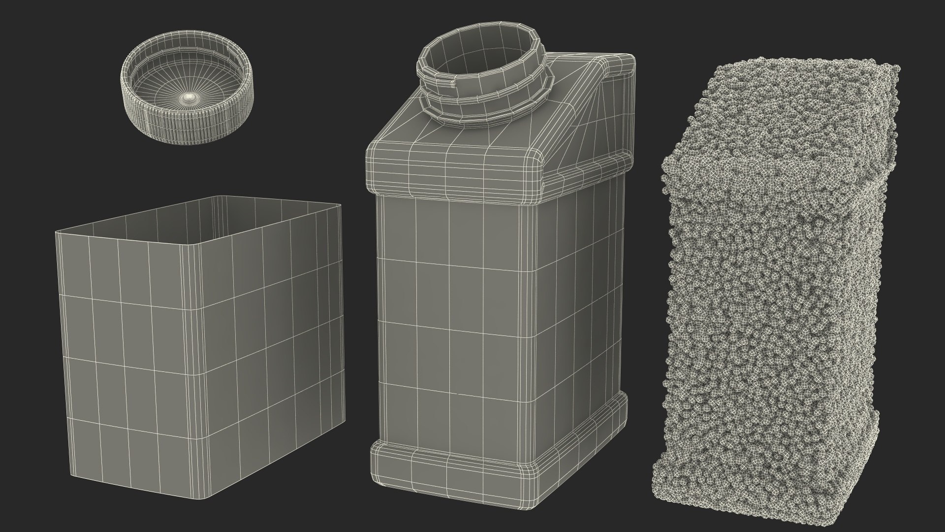 3D Model Water Gel Beads Pack Big - TurboSquid 2086208