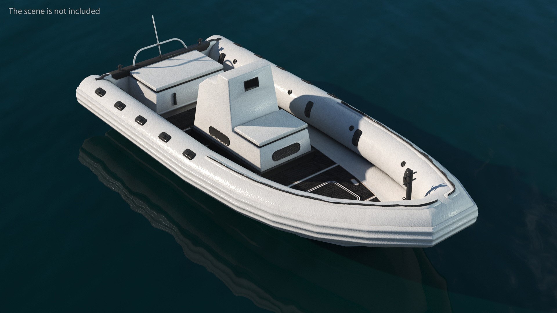 Simplified Inflatable Boat 3D - TurboSquid 2337819