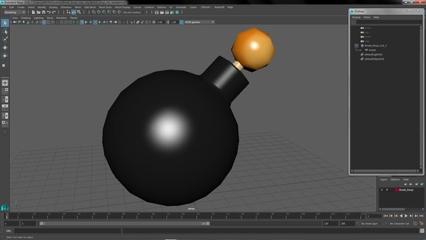 3D Bomb Emoji - TurboSquid 1870611