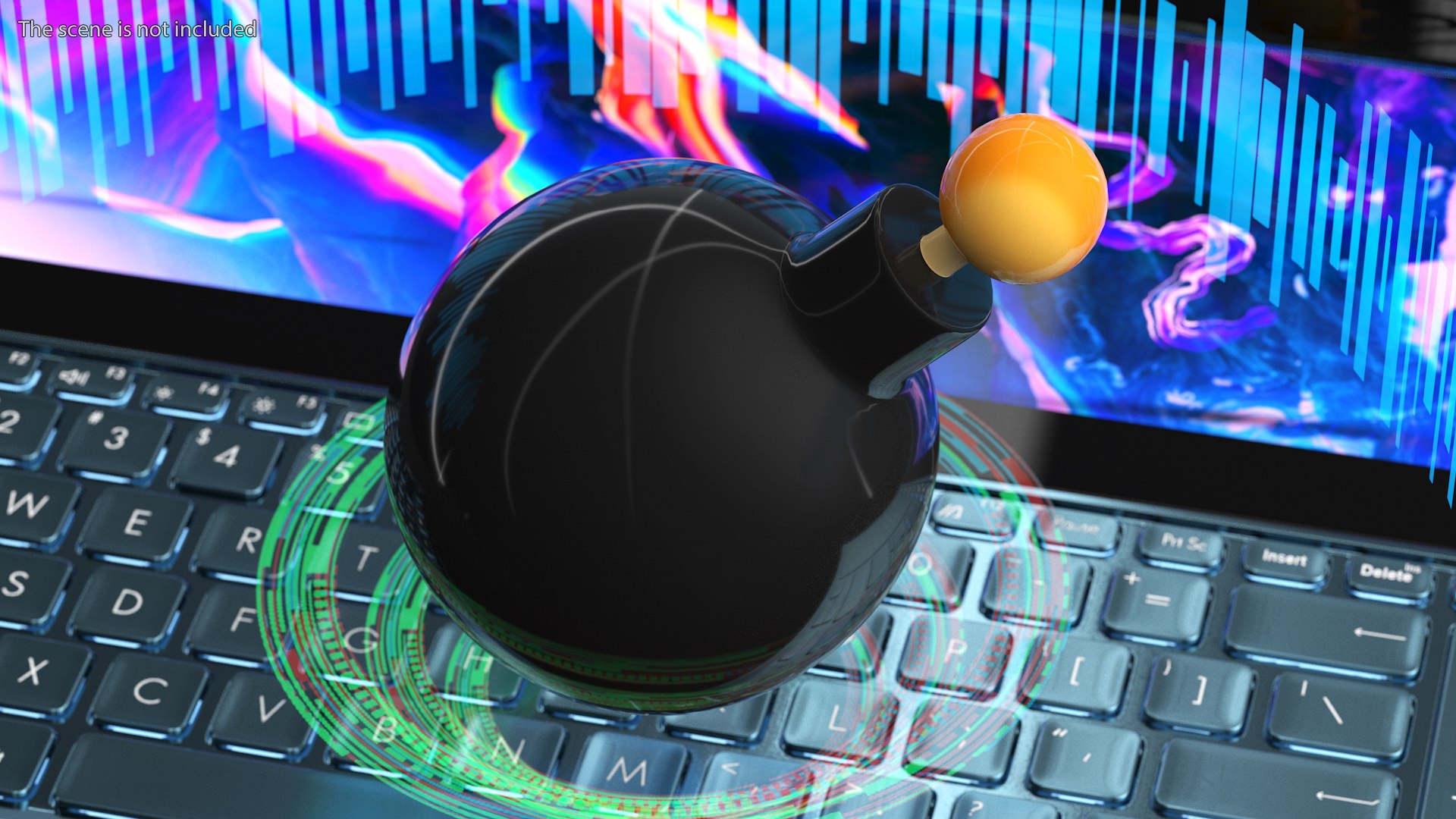 3D Bomb Emoji - TurboSquid 1870611