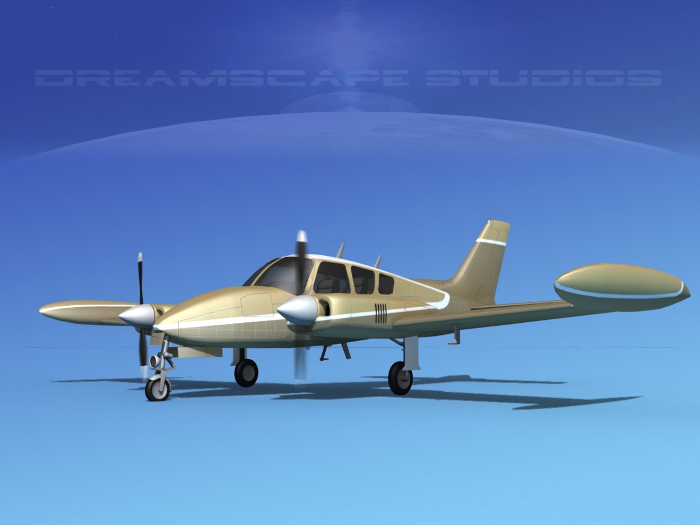 Cockpit cessna 320 3D model - TurboSquid 1164377
