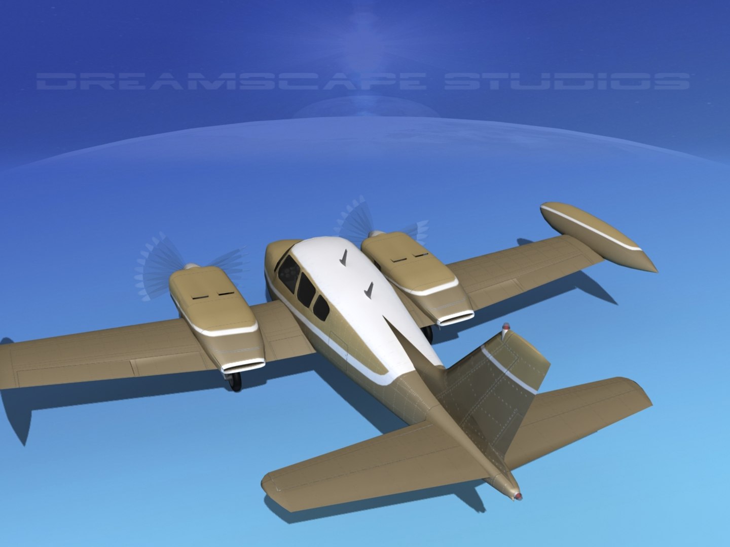 Cockpit cessna 320 3D model - TurboSquid 1164377